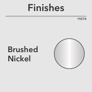 Hunter Station 3-Light Brushed Nickel Pendant Light with Cased White ...