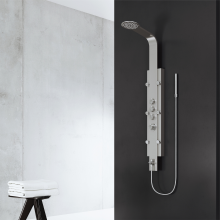 VIGO Mateo 60 in. H x 7 in. W 6-Jet Shower Panel System with Fixed ...