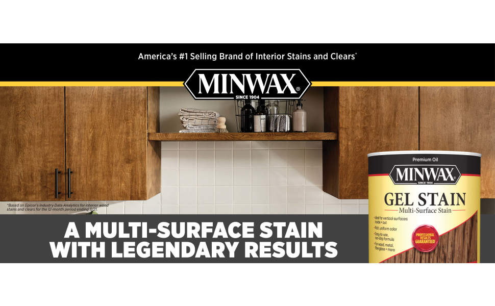 Minwax Gel Stain Semi-Transparent Simply White Oil-Based Gel Stain 1 qt ...