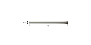 Progress Lighting 18 in. Painted Nickel Ceiling Fan Downrod P2604-152 ...