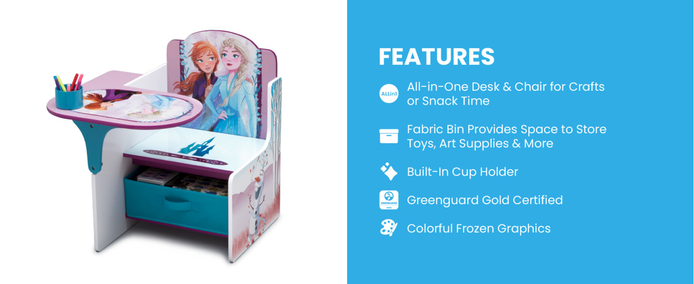 Frozen Office Desk