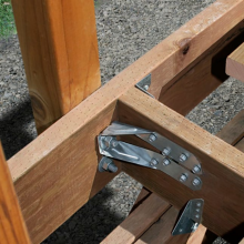 Simpson Strong-Tie DPTZ ZMAX Galvanized Deck Post Tie for 4x4 Nominal ...