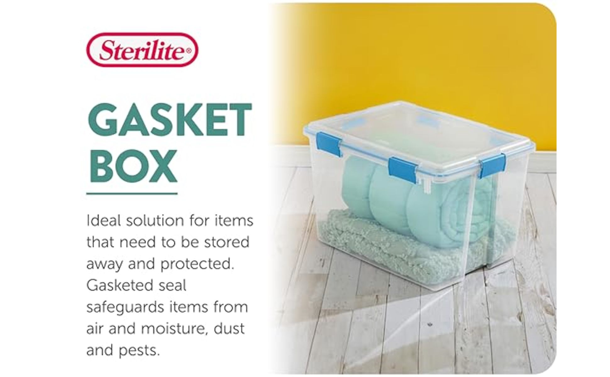 Sterilite gasket box 80 quart store