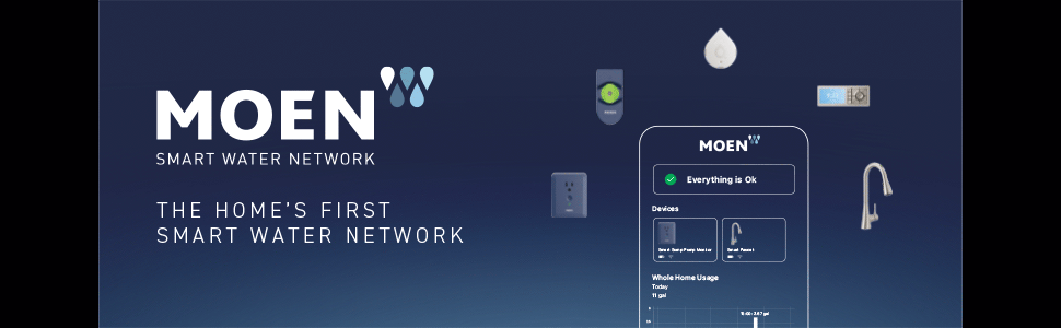 MOEN Sleek Single-Handle Smart Touchless Pull Down Sprayer Kitchen ...