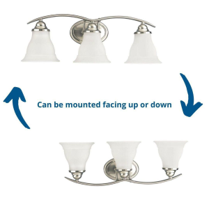 Progress Lighting Trinity Collection 3-Light Brushed Nickel Etched ...