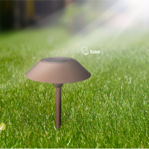 Feit Electric OneSync Landscape 40 Lumens Bronze Solar Integrated LED ...