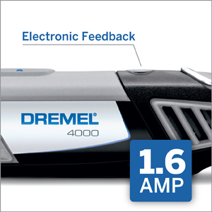 Dremel 4000 Series 1.6 Amp Variable Speed Corded Rotary Tool Kit with ...