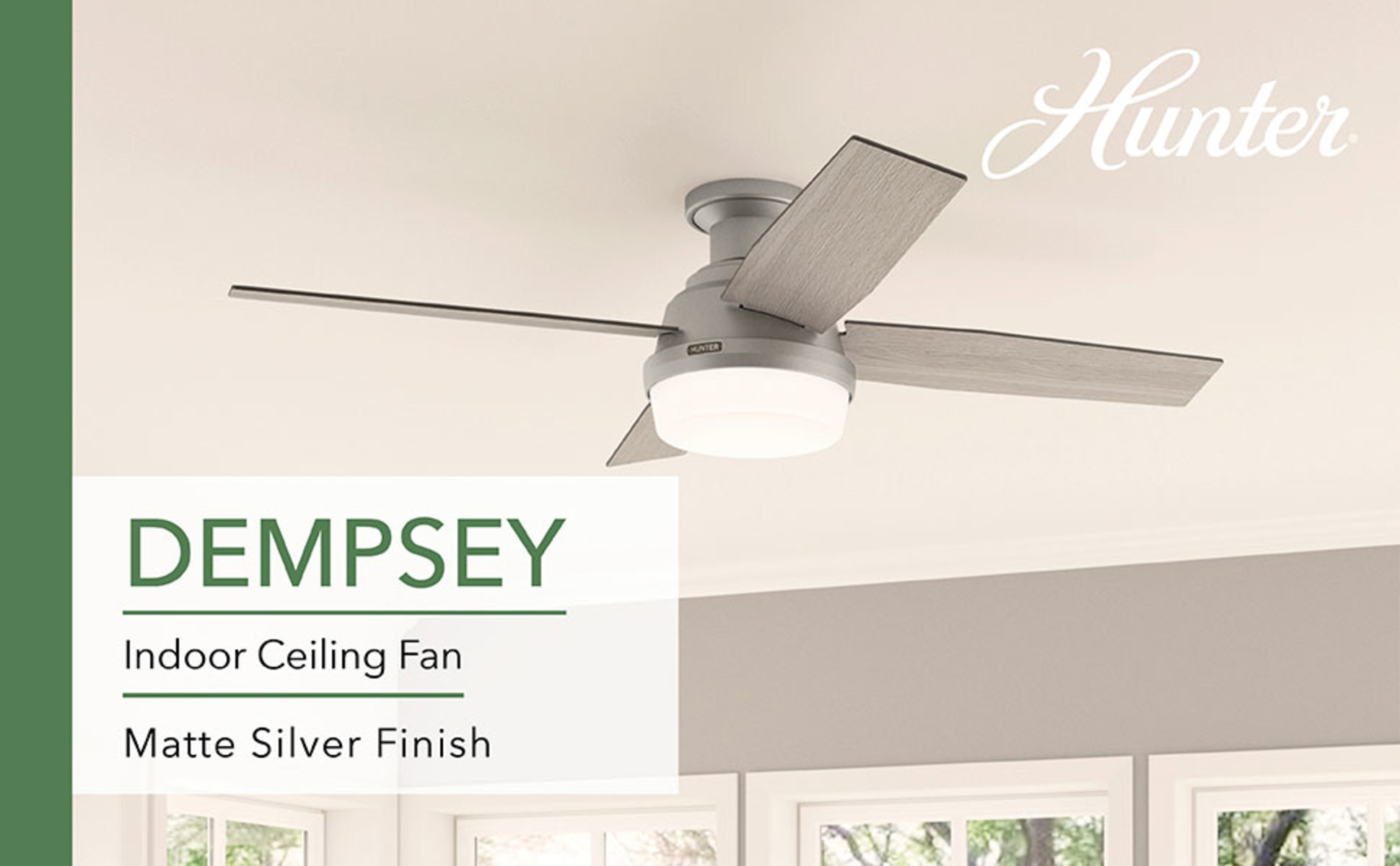 Hunter Avia Led Indoor Ceiling Fan Brown | Shelly Lighting