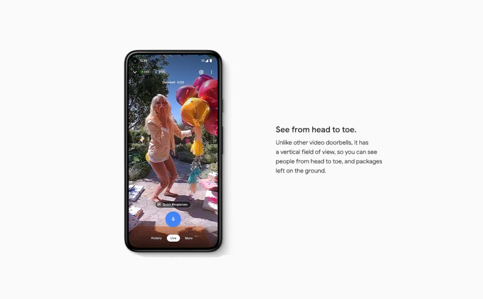Google Nest Doorbell (Battery) - Smart Wi-Fi Video Doorbell Camera ...