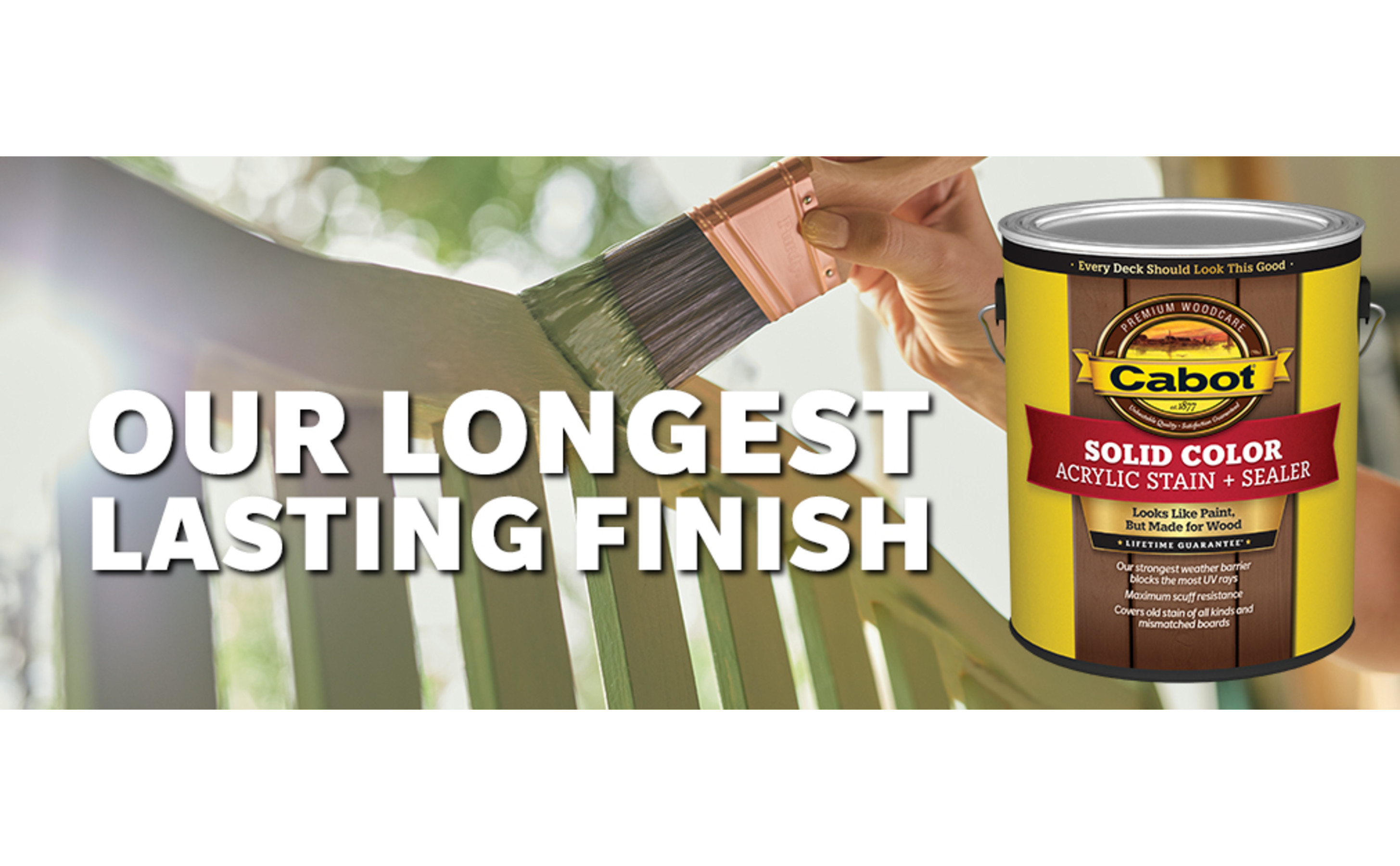 Cabot Solid Color Acrylic Stain & Sealer Solid Tintable Medium Base ...