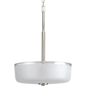 Progress Lighting Alexa Collection 3-Light Brushed Nickel Foyer Pendant ...