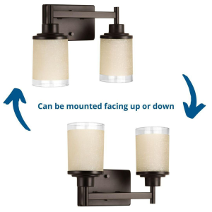 Progress Lighting Alexa Collection 2-Light Antique Bronze Etched Umber ...