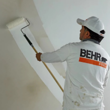 BEHR PRO 5 gal. i300 White Base Dead Flat Interior Paint PR31005 - The ...