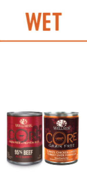 Wellness CORE Grain-Free Reduced Fat Turkey & Chicken Dog Food 24 lbs