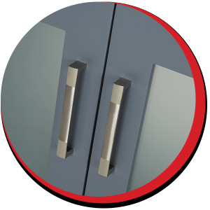 Noble House Halston 60 in. W x 22 in. D Bath Vanity Cabinet Only in ...