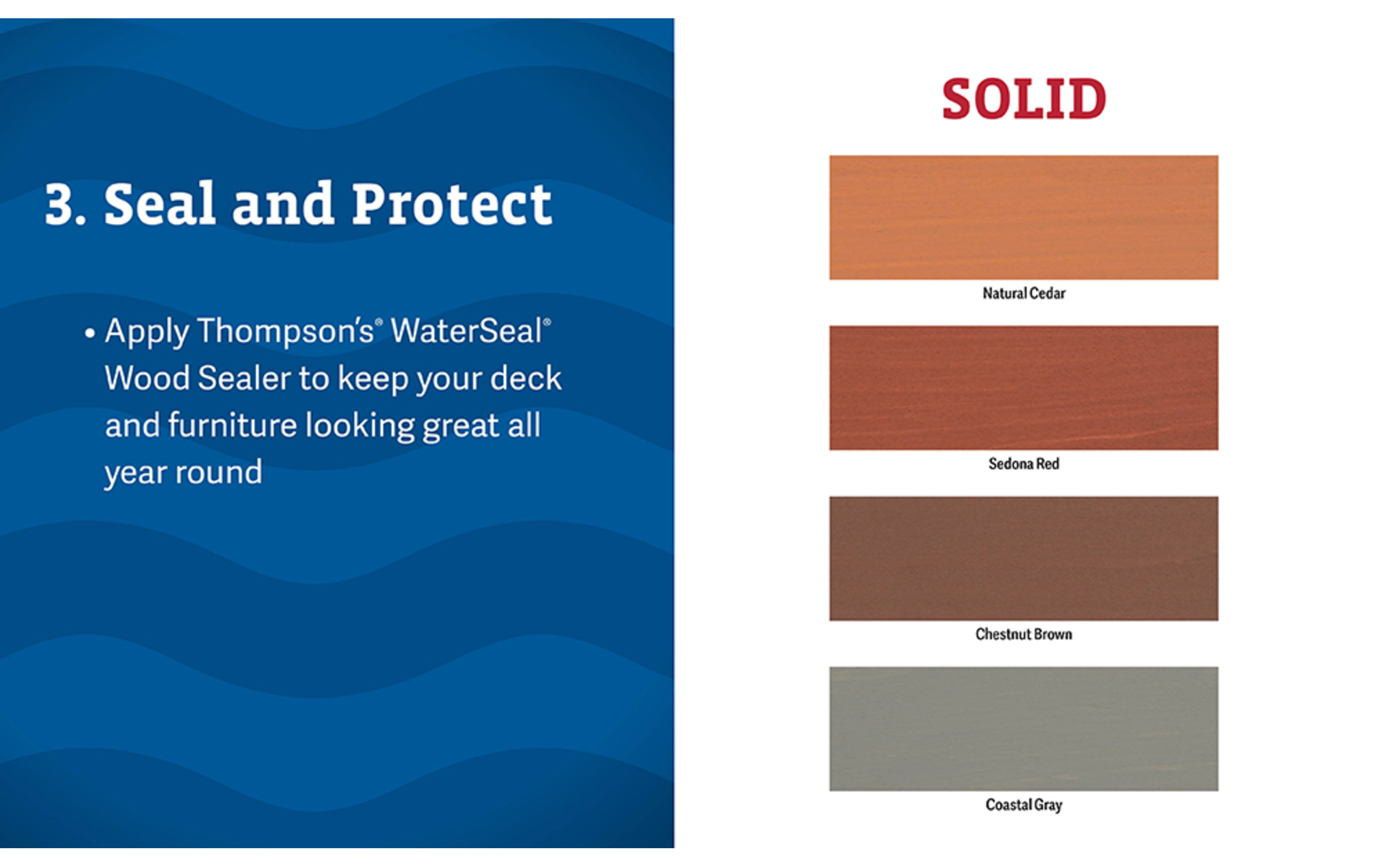 Thompson's WaterSeal Wood Sealer Solid Coastal Gray Waterproofing Wood ...