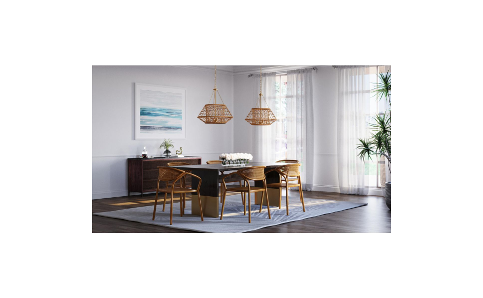 Progress Lighting Laila Collection 22.37 in. 4-Light Vintage Brass ...