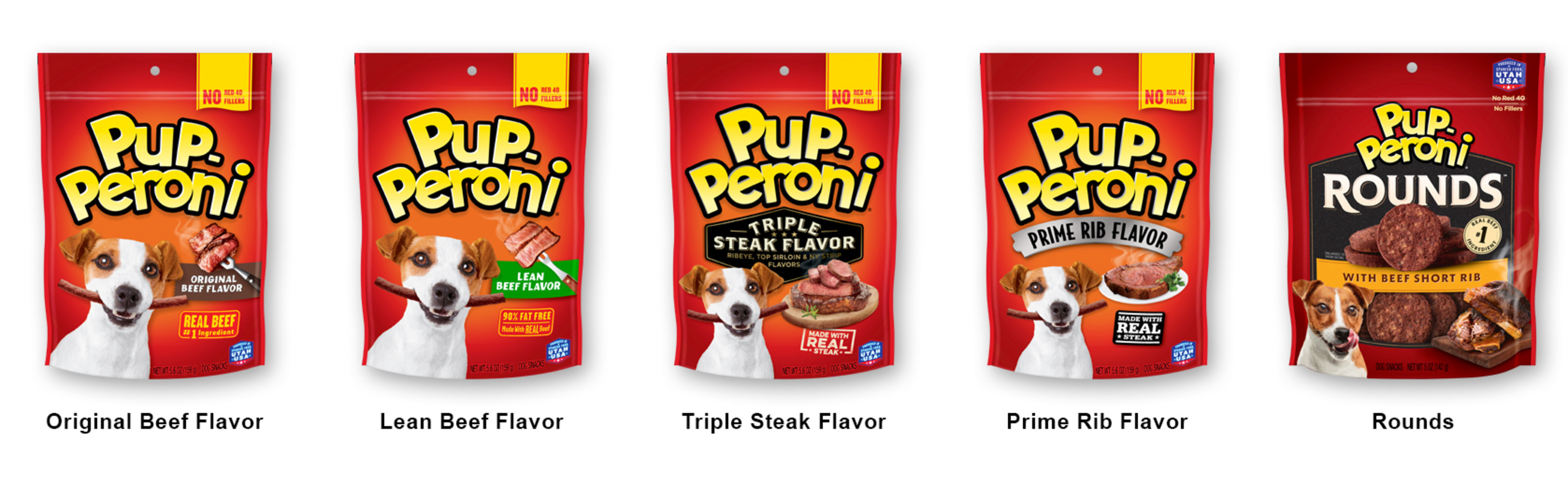 Pup-Peroni Beef Dog Treats 22.5 oz – Real Beef & No Fillers