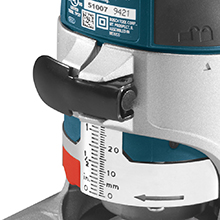 Bosch 5.6 Amp 1.0 HP 120-Volt Variable-Speed Fixed Base Corded Palm ...