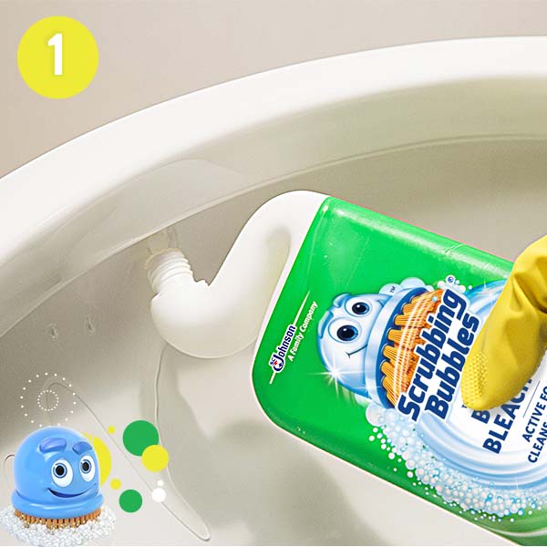 Scrubbing bubbles toilet gel store