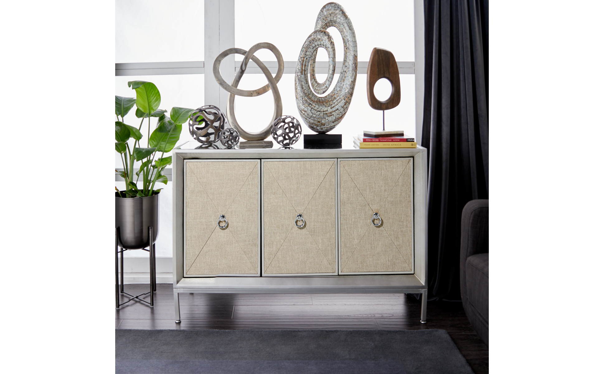 Santa cruz 1 door accent cabinet store