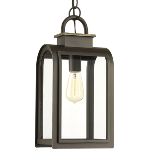 Progress Lighting Refuge Collection 1-Light Oil Rubbed Bronze Clear ...