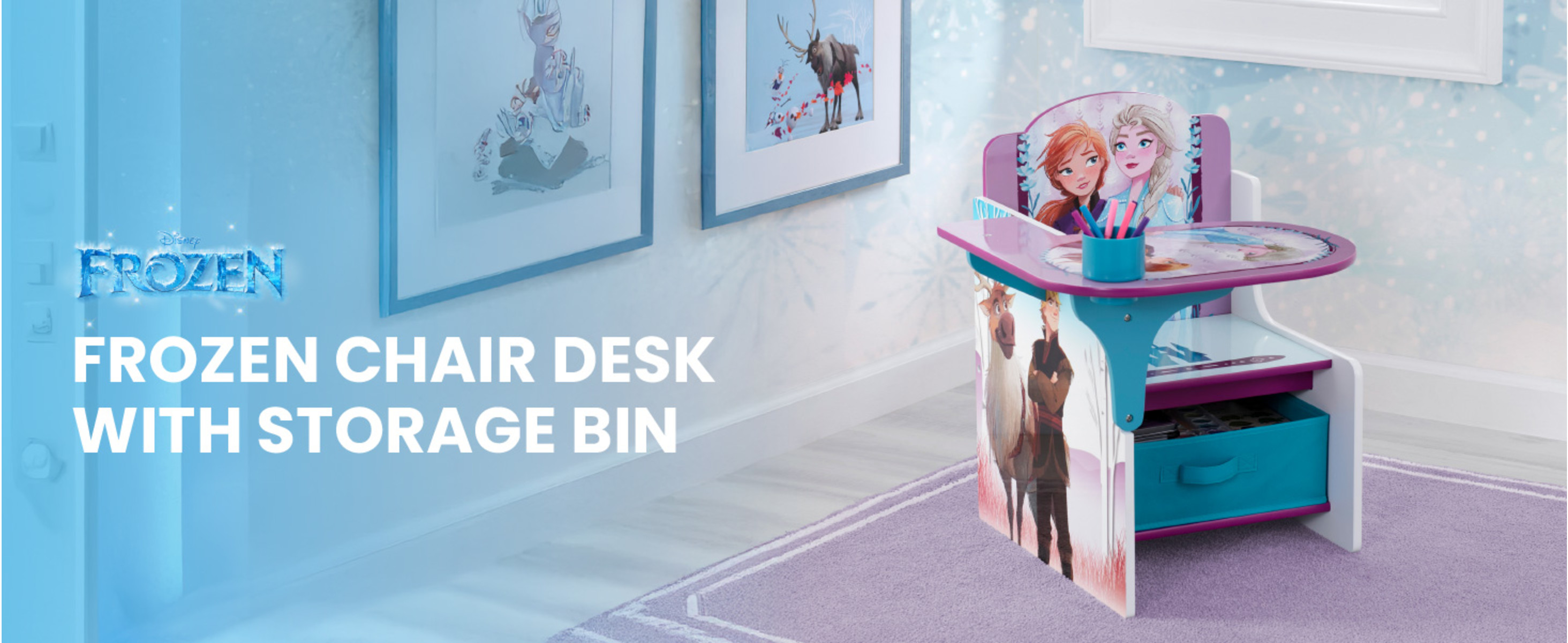 Frozen Office Desk