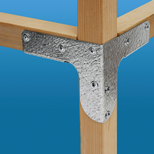 Simpson Strong-Tie GT ZMAX Galvanized 16-Gauge Gazebo Tie for 6-2x ...