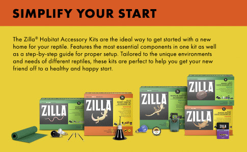 Zilla Desert Habitat Accessory Kit, 10 Gallon | Petco