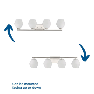 Progress Lighting Copeland Collection 33 in. 4-Light Brushed Nickel ...