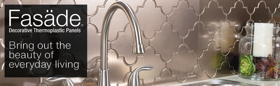 Fasade® Traditional 1 - 18" x 24" Vinyl Backsplash Tile at Menards®