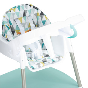 Eat and Grow 4 in 1 Convertible High Chair Prism Triangles