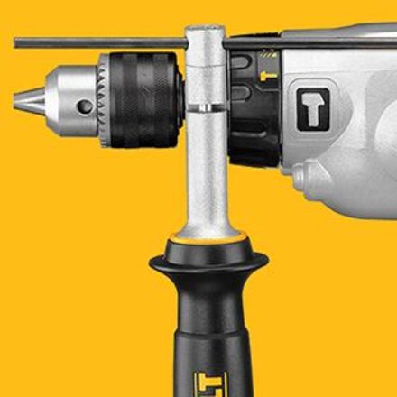 DEWALT 10 Amp 1 2 in. Variable Speed Reversible Pistol Grip Hammer Drill DWD520 The Home Depot