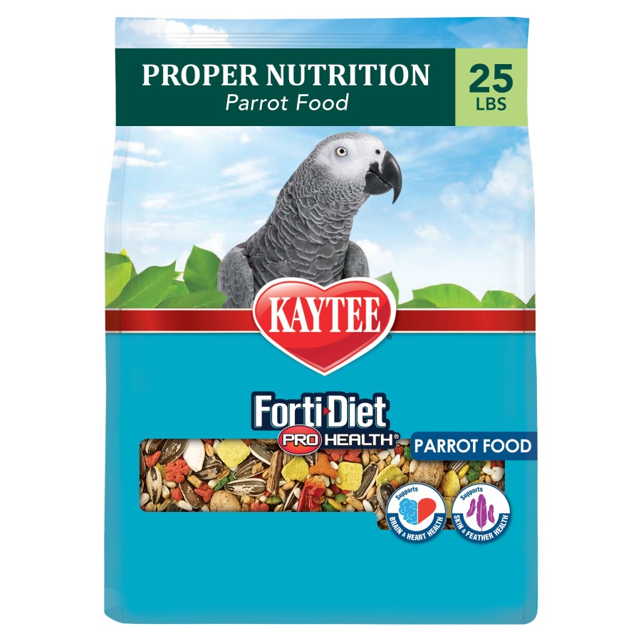 Kaytee Forti-Diet Pro Health Healthy Support Diet Parrot Food, 25 lbs ...