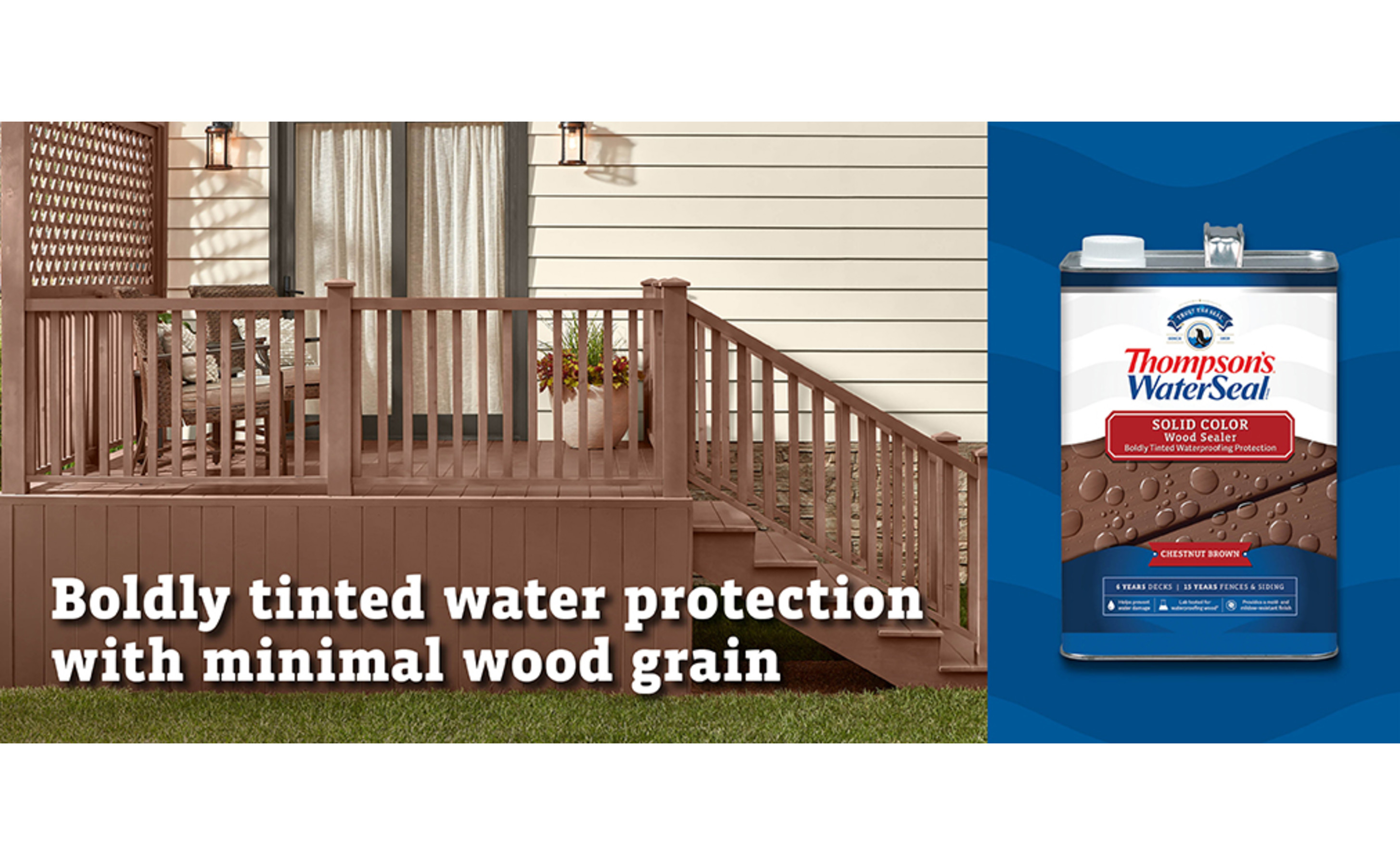 Thompson's WaterSeal Transparent Natural Cedar Waterproofing Wood Stain ...