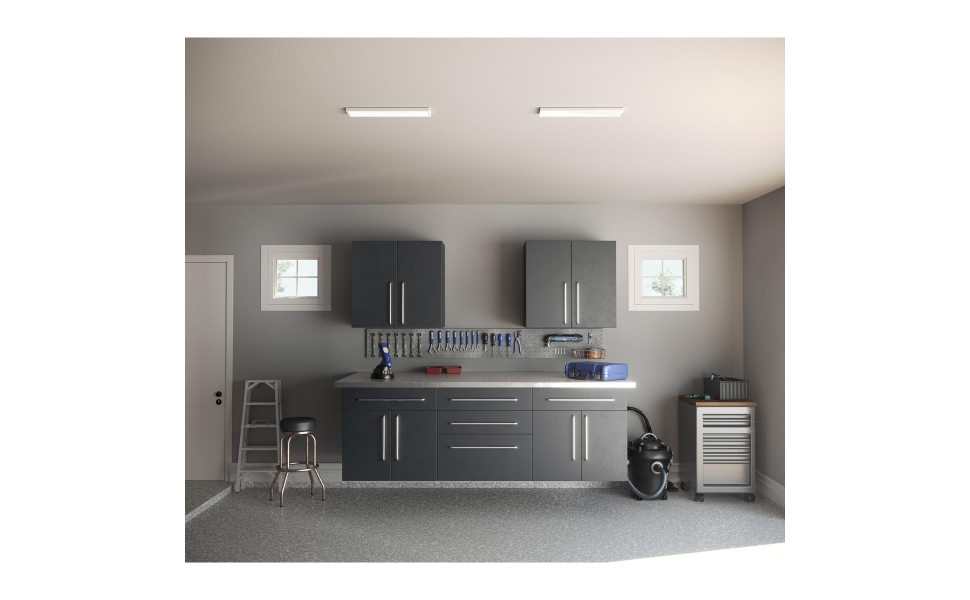 Progress Lighting Everlume 1-Light Satin White Modern LED Linear Panel ...